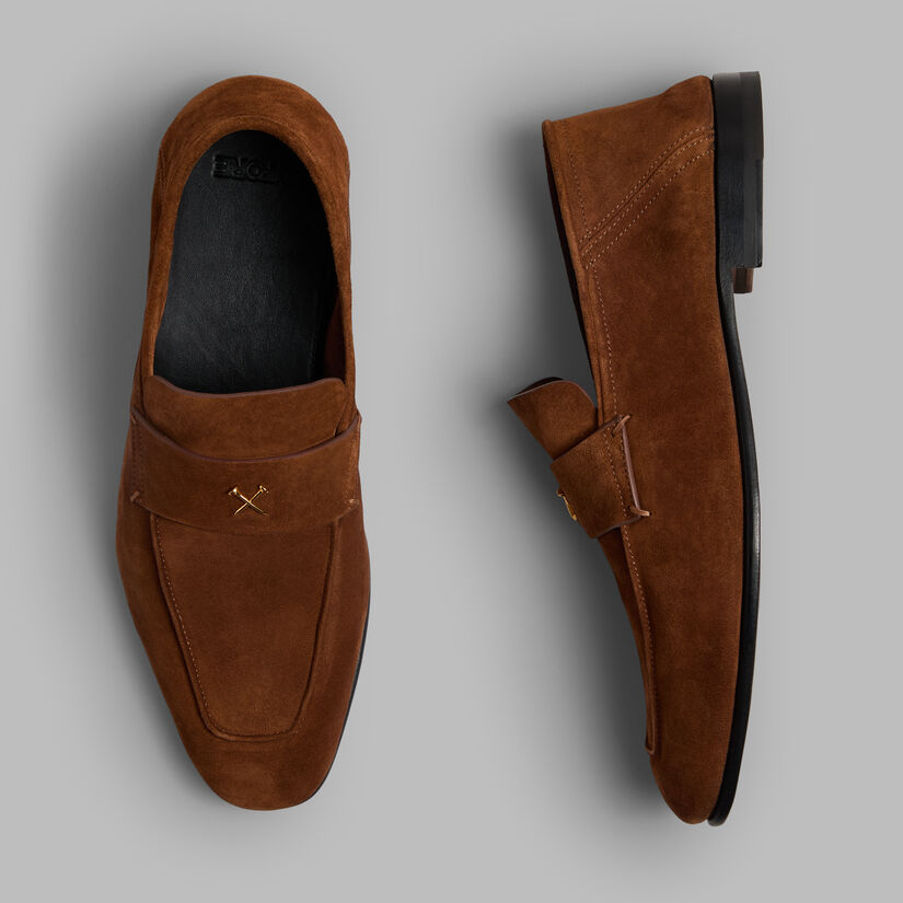 MEN'S METAL TEES SUEDE FLEX LOAFER | MEN'S SHOES | G/FORE
