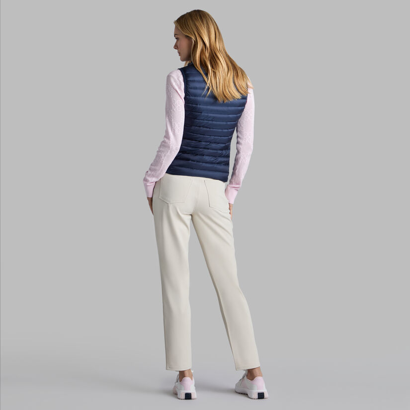 DOWN QUILTED TAFFETA TECH VEST | WOMEN'S JACKETS & VESTS | G/FORE