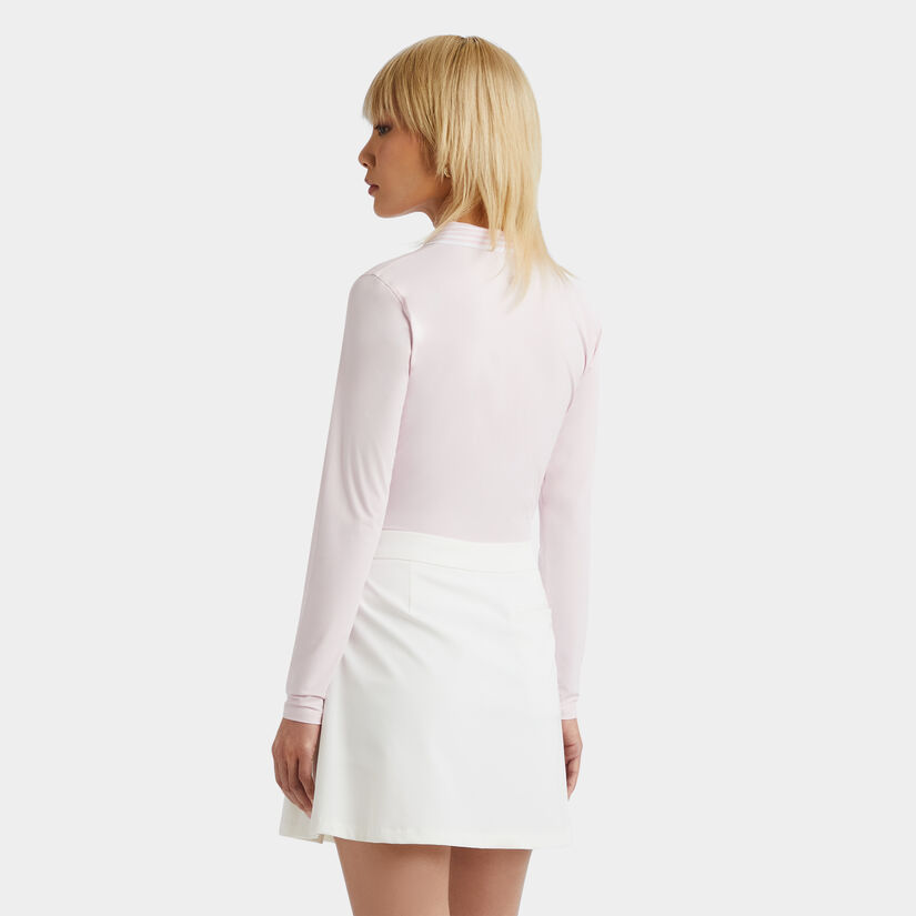 FEATHERWEIGHT SILKY TECH NYLON QUARTER ZIP POLO | WOMEN'S POLO SHIRTS ...