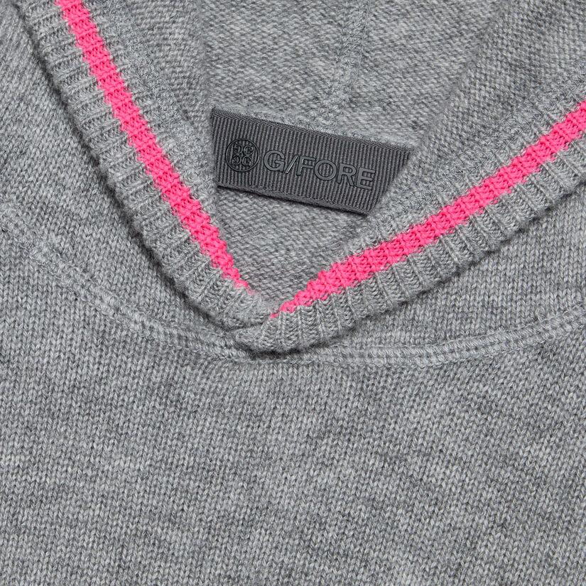 WASHABLE CASHMERE HOODED SWEATER | G/FORE