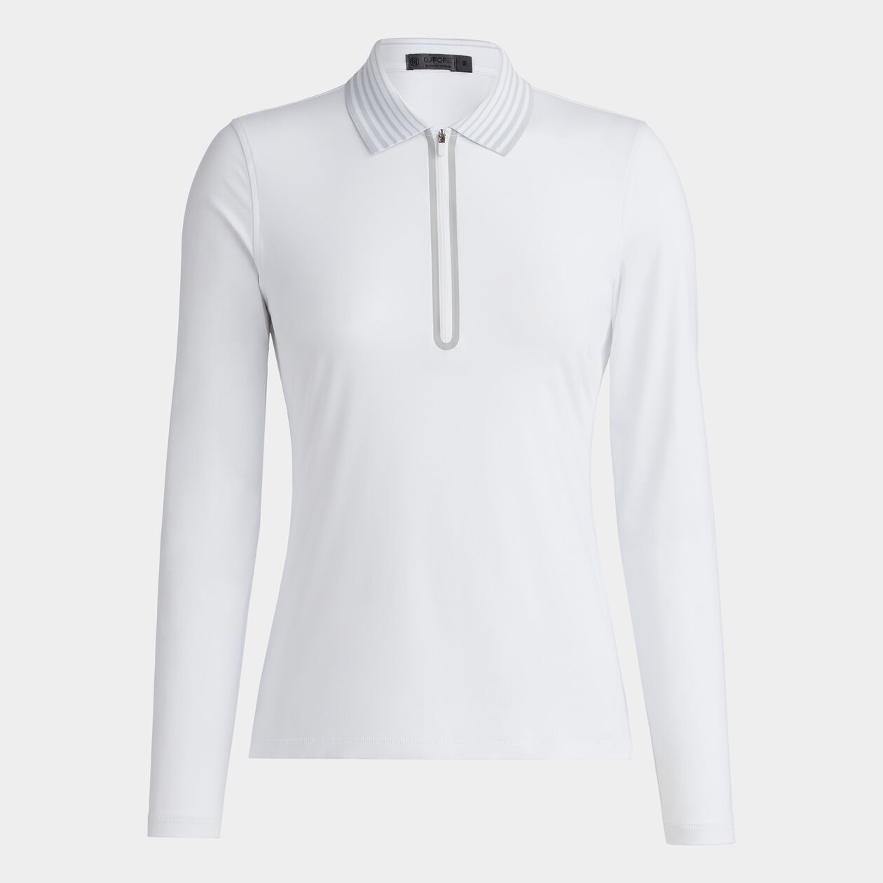 FEATHERWEIGHT SILKY TECH NYLON QUARTER ZIP POLO – G/FORE