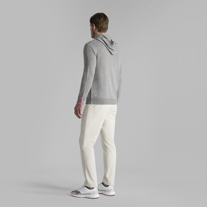WASHABLE CASHMERE HOODED SWEATER | G/FORE