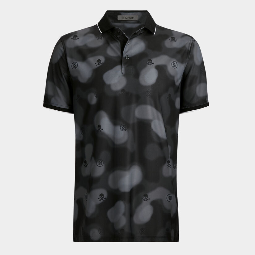 BLUR ICON CAMO TECH PIQUÉ POLO | MEN'S POLO SHIRTS | G/FORE