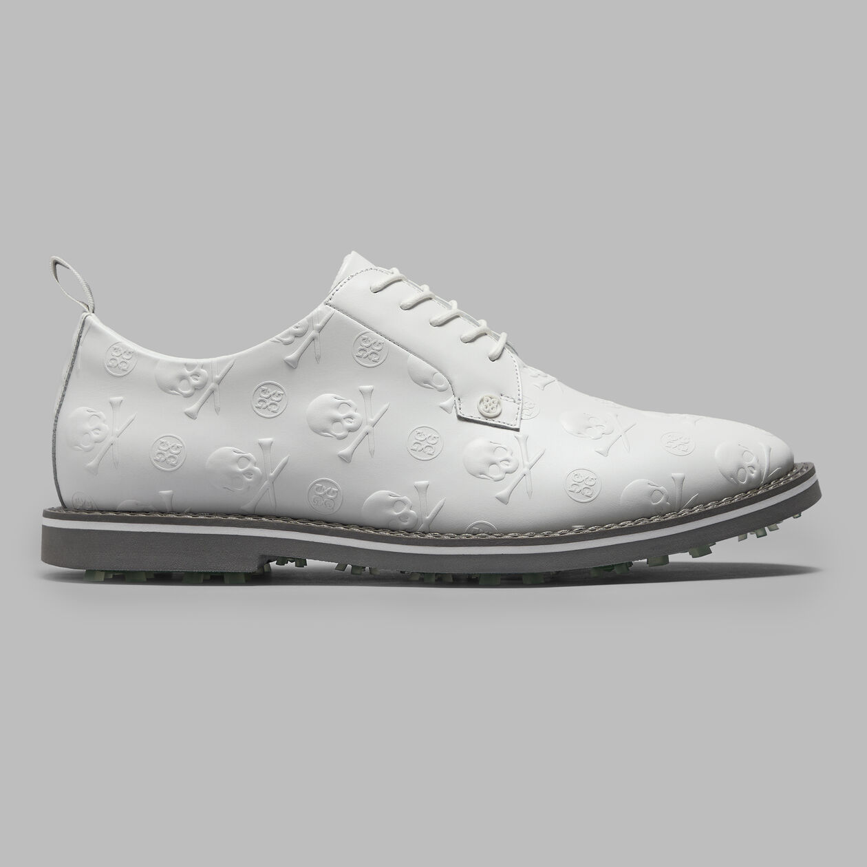 MEN'S GALLIVANTER EMBOSSED SKULL & TEES LEATHER GOLF SHOE | MEN'S GOLF ...