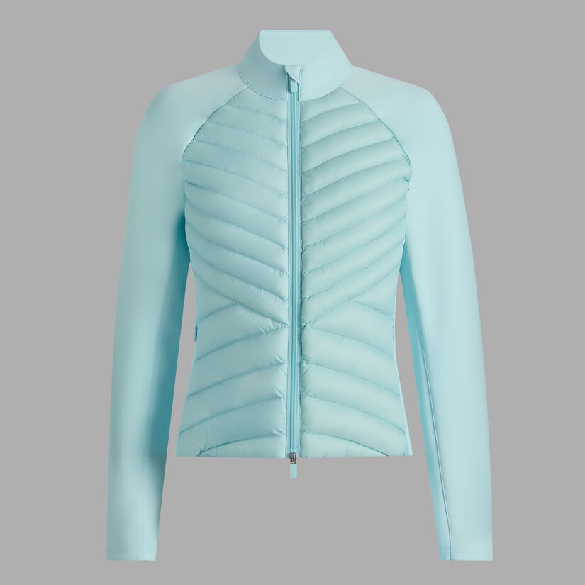 HYBRID QUILTED STRETCH TECH INTERLOCK JACKET | WOMEN'S JACKETS & VESTS ...