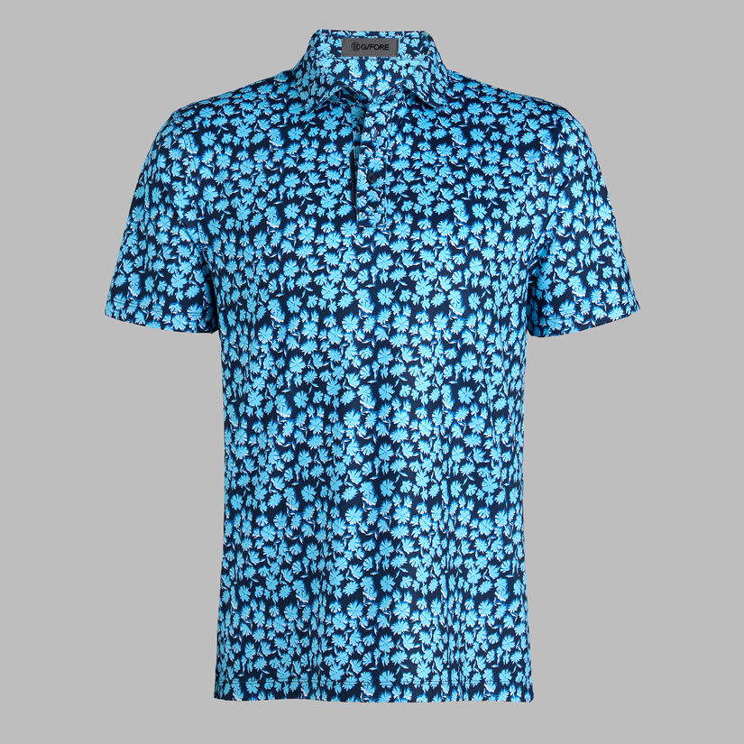 patterned polo tops