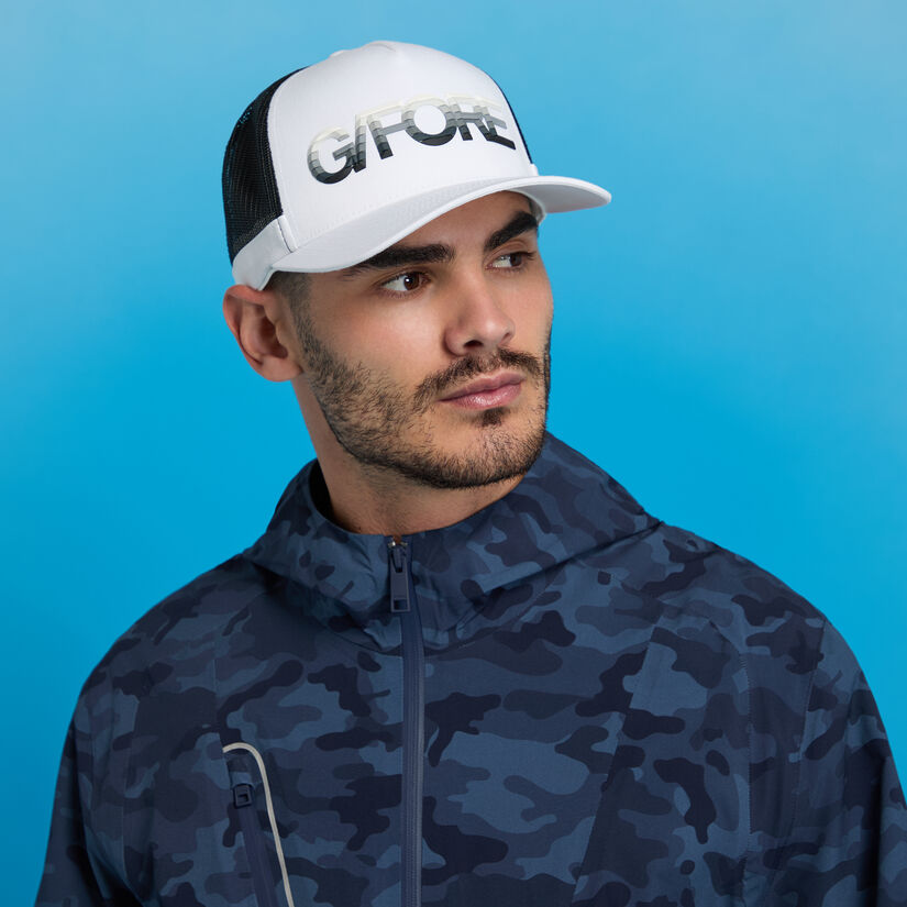 3D OMBRÉ G/FORE COTTON TWILL TRUCKER HAT |MEN'S HATS | G/FORE