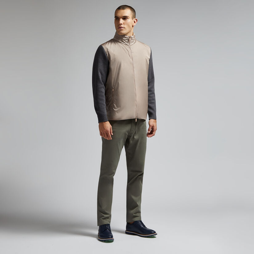NYLON HYBRID SWEATER JACKET | MEN'S JACKETS & VESTS | G/FORE