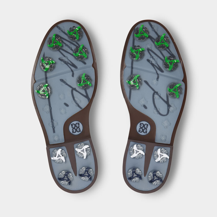 G/FORE X MR P. GALLIVANTER G/LOCK LEATHER LUXE SOLE SPLIT TOE GOLF SHOE