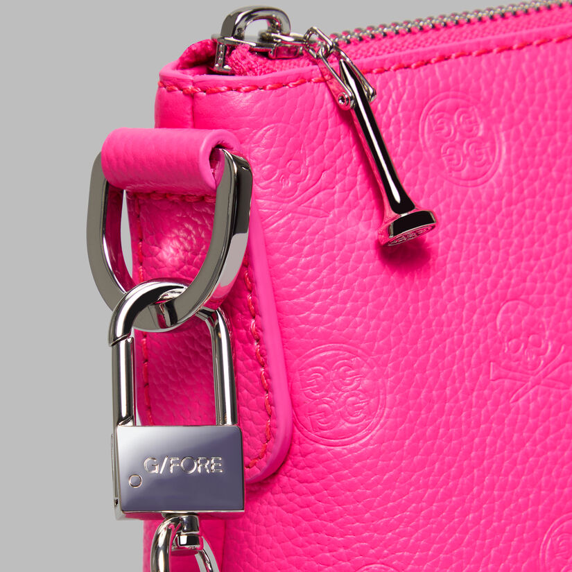 LTD RELEASE EMBOSSED SKULL & TEES LEATHER POUCH | WOMEN'S ACCESSORIES ...