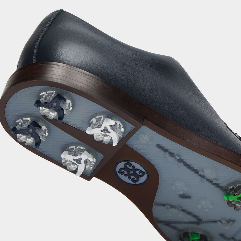 G/FORE X MR P. GALLIVANTER G/LOCK LEATHER LUXE SOLE SPLIT TOE GOLF SHOE