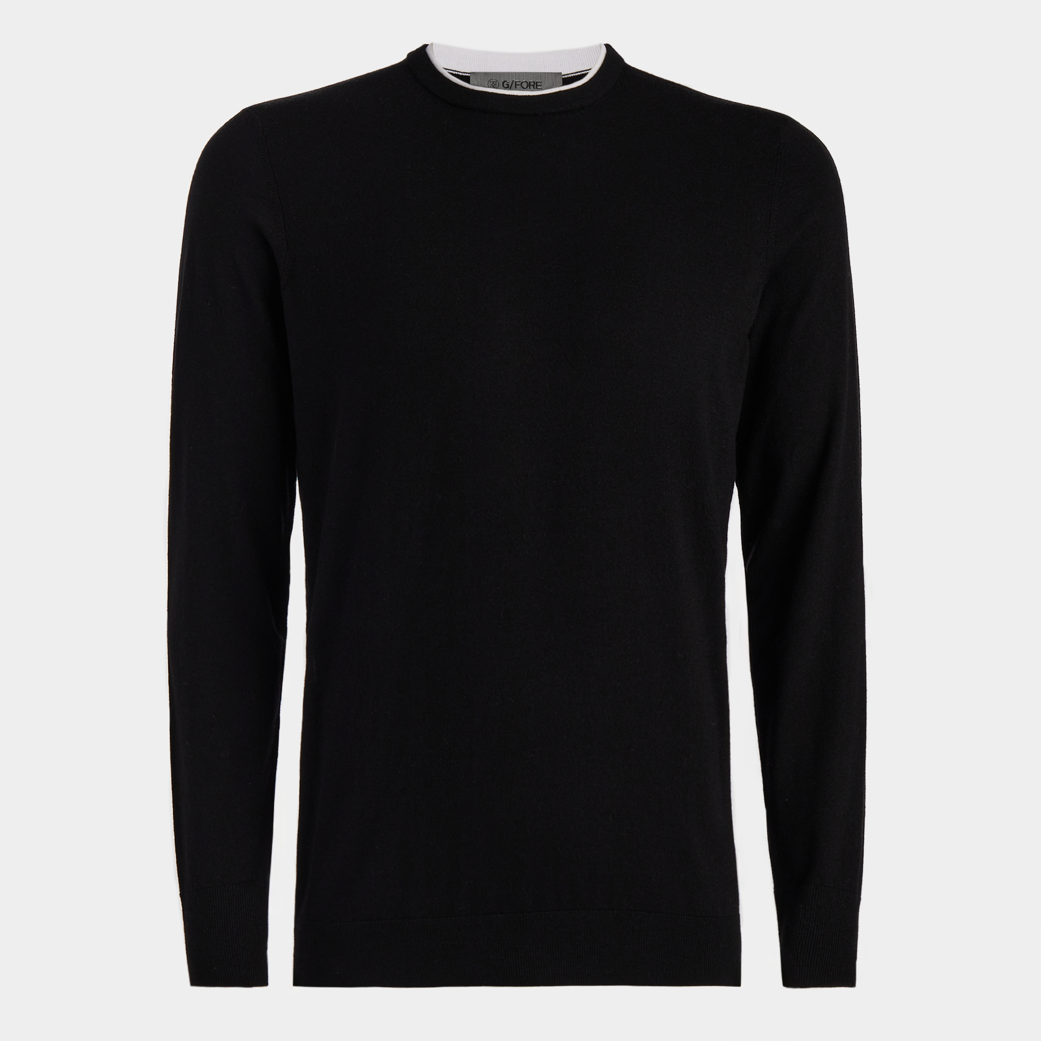 MERINO WOOL BLEND CREWNECK SWEATER | MEN'S SWEATERS | G/FORE
